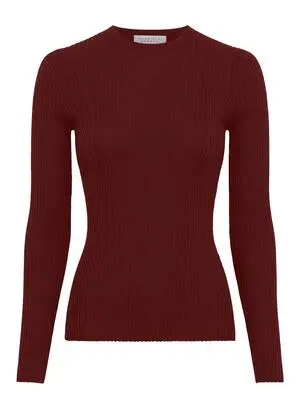 GABRIELA HEARST Browning Knit Sweater In Cashmere Silk