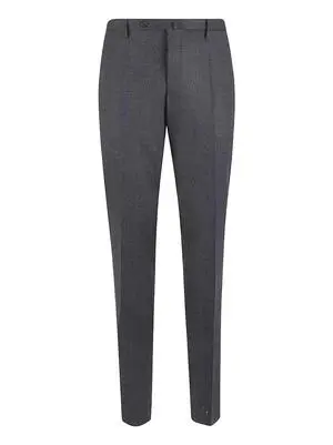 Incotex Buttoned Trousers - Grey
