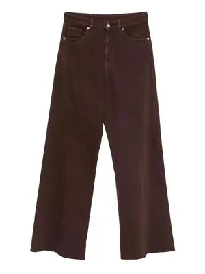 NINE:INTHE:MORNING Straight Leg Trousers - Brown