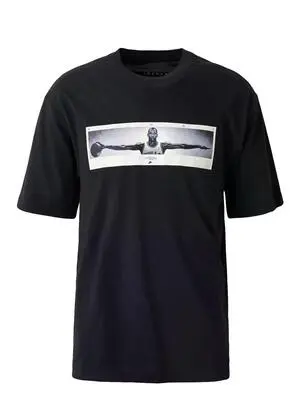 JORDAN Photo-print T-shirt - Black