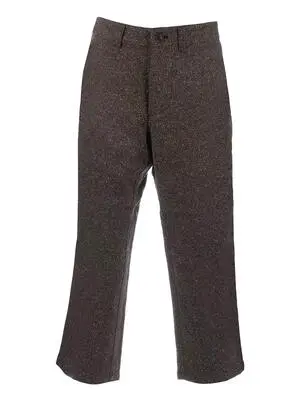 SEILIN Cropped Cotton Blend Trousers