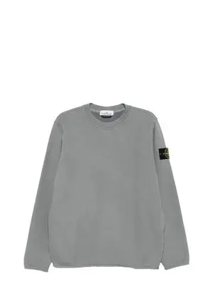 Stone Island Compass-motif Sweatshirt - Grey
