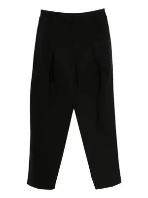 YES LONDON Elasticated-waist Trousers - Black