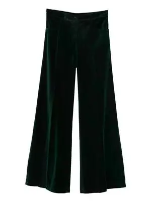 Aspesi Wide Leg Trousers - Brown