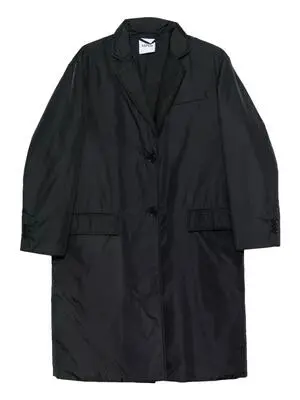 Aspesi Button-fastening Coat - Black
