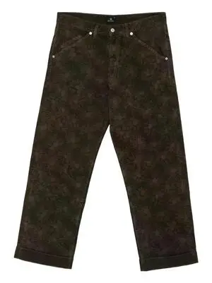 Paul Smith Floral-pattern Trousers - Brown