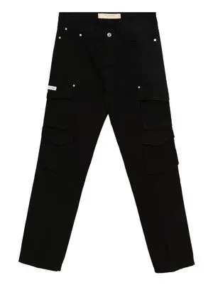 YES LONDON Cargo Pocket Jeans - Black