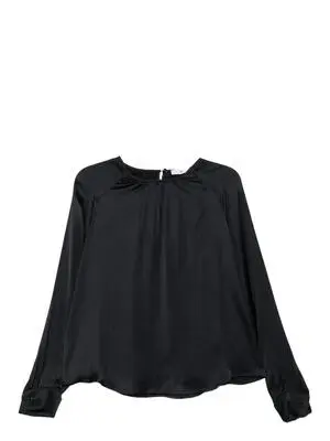 PT TORINO Long-sleeve Blouse - Black