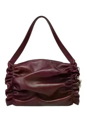 Repetto Small Opéra Leather Shoulder Bag - Red
