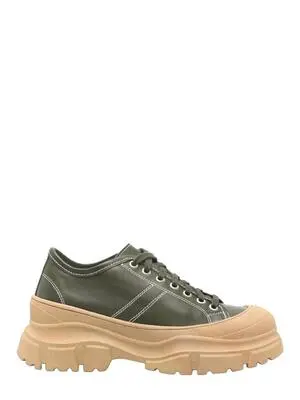 Sofie D'hoore Contrast-stitching Sneakers - Green