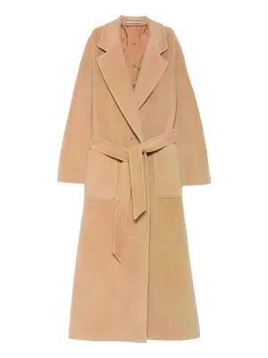 Tagliatore Belted Coat - Neutrals