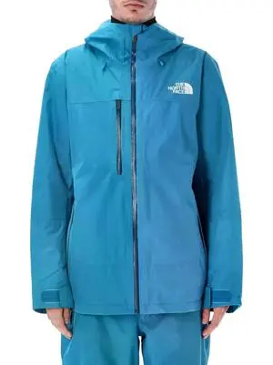 The North Face Hooded Zip-up Ski Jacket - Blue