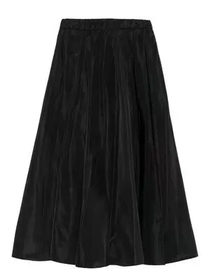 Aspesi A-line Midi Skirt - Black