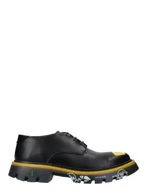 Premiata Peckham Lug-sole Shoes - Black