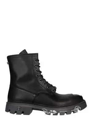 Premiata Brixton Lace-up Boots - Black