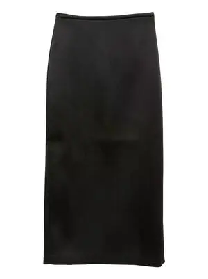 RÓHE Column Skirt - Black