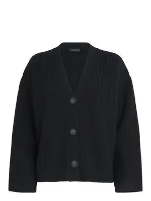 JOSEPH Wool Cardigan - Black