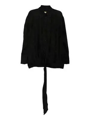 UMA WANG Tubby Shirt - Black