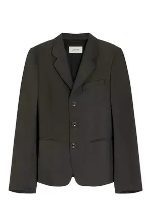 LEMAIRE Single-breasted Tailored Blazer - Black