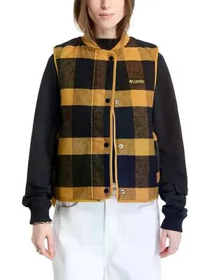 COLUMBIA Reversible Checked Vest