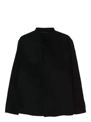 FORME D'EXPRESSION Cotton Shirt Jacket - Black