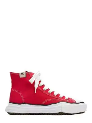 Mihara Yasuhiro Peterson High Original Sole Sneakers - Red
