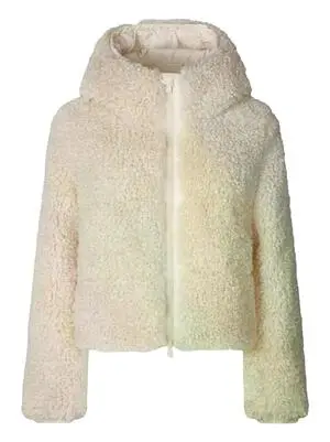 SAVE THE DUCK Hooded Zip Jacket - Neutrals