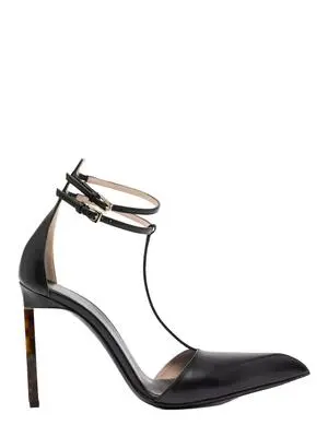 TOM FORD 105mm T-strap Pumps - Black