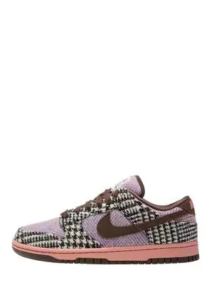 Nike X Harris Tweed Dunk Low Sneakers - Purple