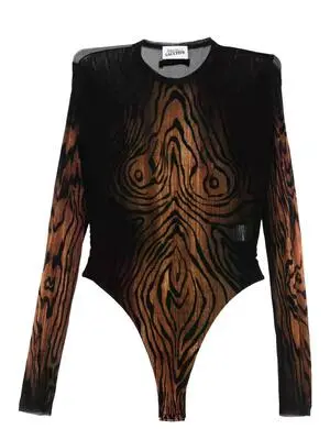 JEAN PAUL GAULTIER The Wood Bodysuit - Brown