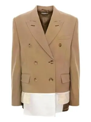 CUANNA Double-breasted Jacket - Neutrals