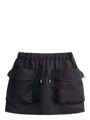 Alpha Industries Nylon Mini Skirt - Black