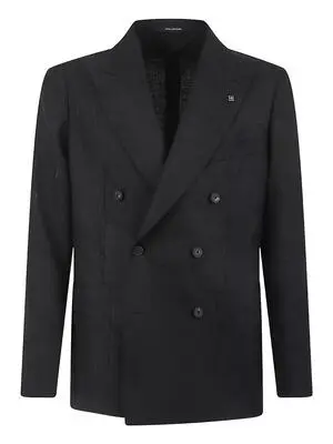 Tagliatore Double-breasted Blazer - Black