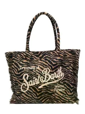 MC2 SAINT BARTH Vanity Tote Bag - Brown