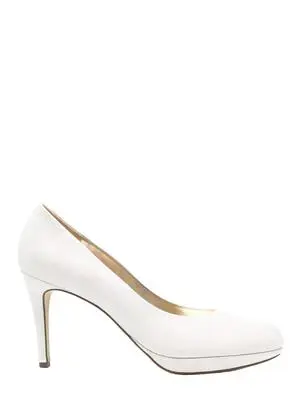 HOGL 80mm Studio Platform Pumps - White