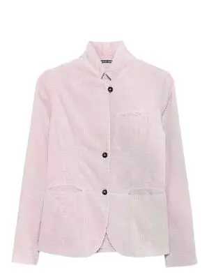 HANNES ROETHER Button Corduroy Jacket - Pink