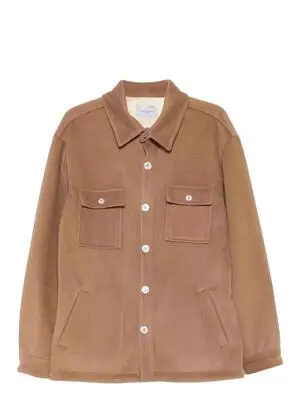 FAMILY FIRST Button-fastening Jacket - Brown