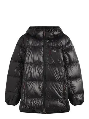 NANGA Mountain Lodge Down Hooded Jacket - Black