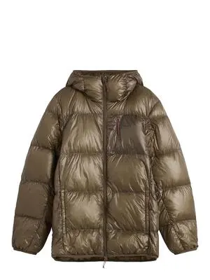 NANGA Mountain Lodge Down Hooded Jacket - Mocha