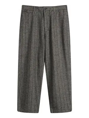 Engineered Garments Herringbone Wool Officer Pant - Dark Grey