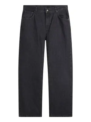 CORRIDOR Washed Selvedge Jeans - Black