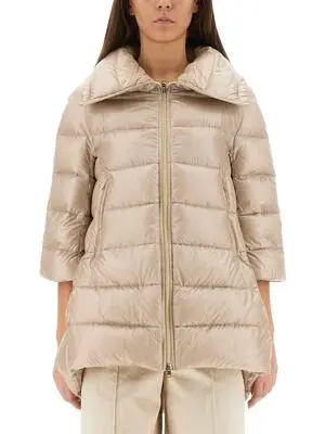 Herno A-shape Cleofe Jacket - Beige