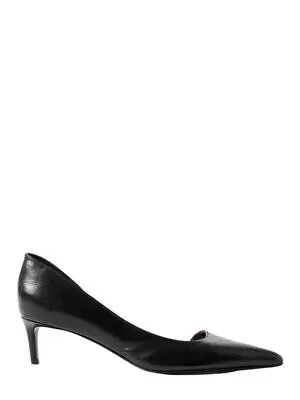 Khaite Jett Leather Pumps - Black