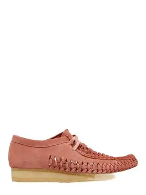 Clarks Supreme X Woven Wallabee - Pink