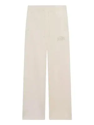 Gcds Logo-print Track Pants - Neutrals