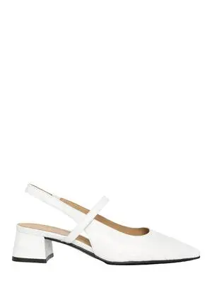 STUDIO CHOFAKIAN 162 Slingback Pumps - White