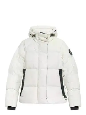 Canada Goose Hooded Puffer Jacket - White