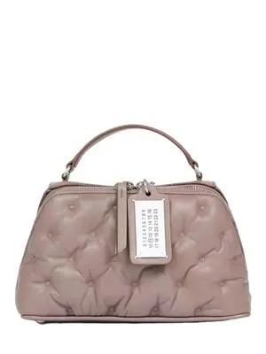 MAISON MARGIELA Glam Slam Leather Shoulder Bag - Neutrals
