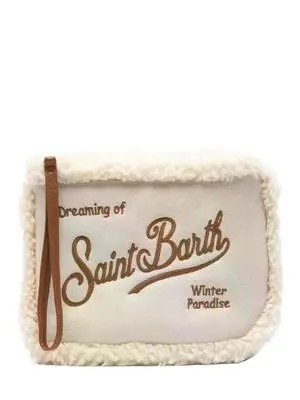 MC2 SAINT BARTH Aline Textured Clutch - Neutrals
