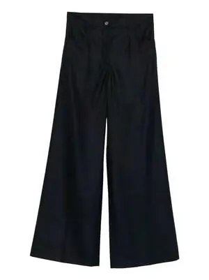Aspesi Wide-leg Trousers - Blue